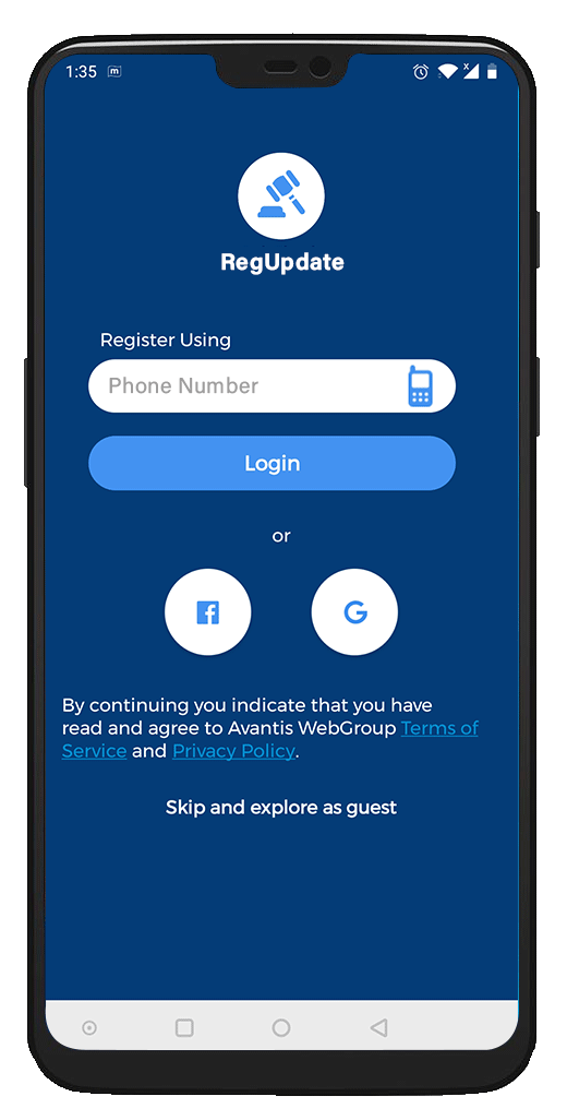 Download RegUpdate app now | Get the latest regulatory updates on ...